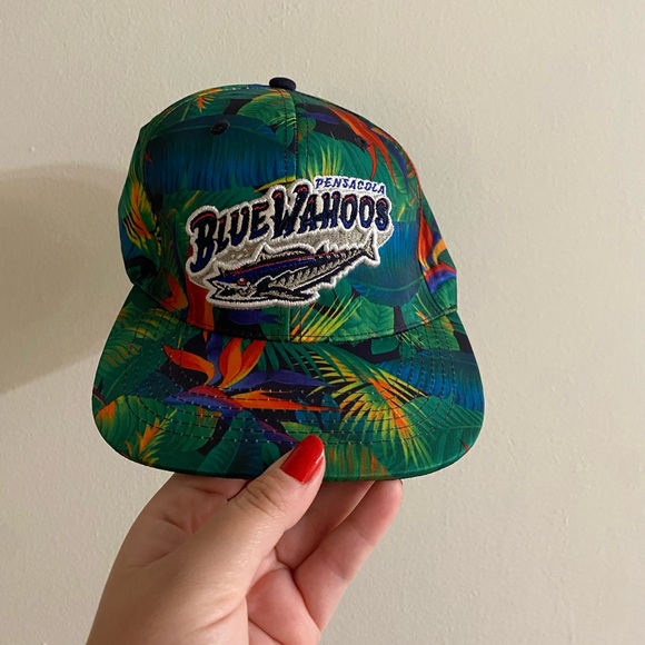 MLB | Accessories | Pensacola Blue Wahoos Snapback Baseball Hat | Poshmark